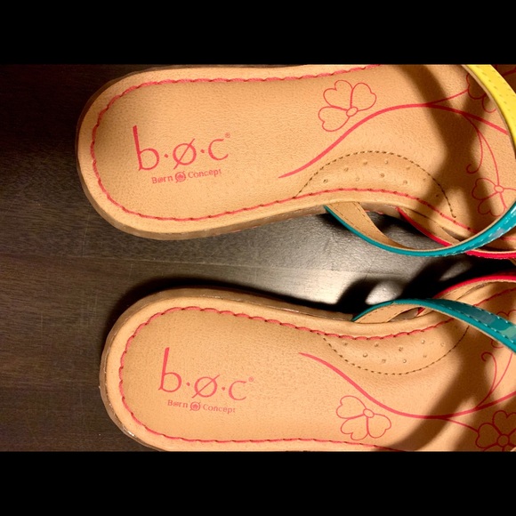 b.o.c. | Shoes | Boc Girl Size 4 Patent Leather Sandals | Poshmark